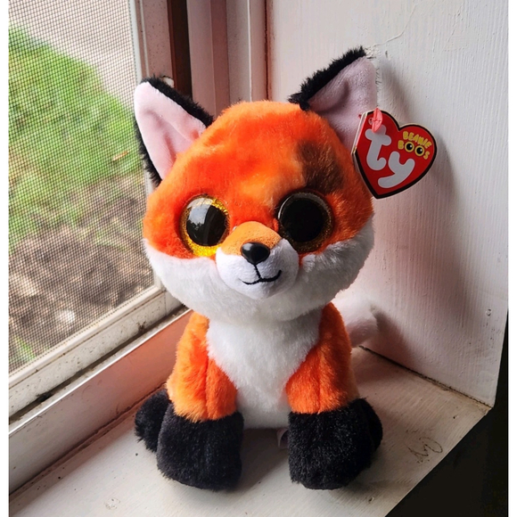 Ty | Toys | Ty Beanie Boos Meadow The Orange Fox 7 Stuffed Animal Plush ...